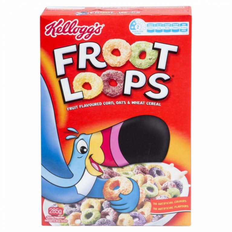 Kellogg's Froot Loops 285g - Grocery Box