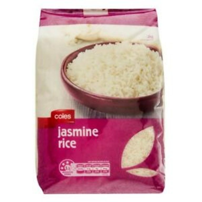 Coles Jasmine Rice 1kg - Grocery Box